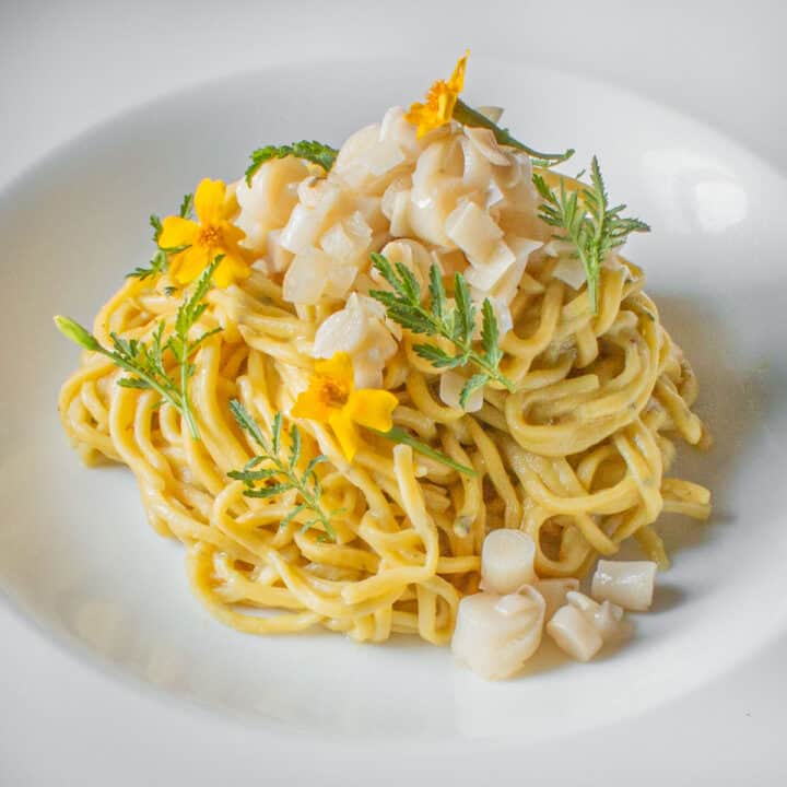 Simple Duck Egg Pasta with Herbs - FORAGER | CHEF