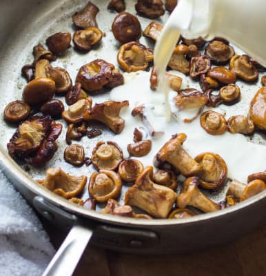 Chanterelle Mushroom Custard Forager Chef