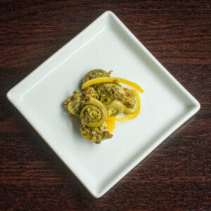 Bread and Butter Pickled Fiddlehead Ferns - Forager | Chef