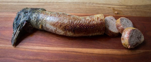 Peacock Sausage - Forager | Chef