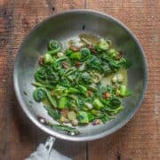 Cooking and Eating Hosta Shoots