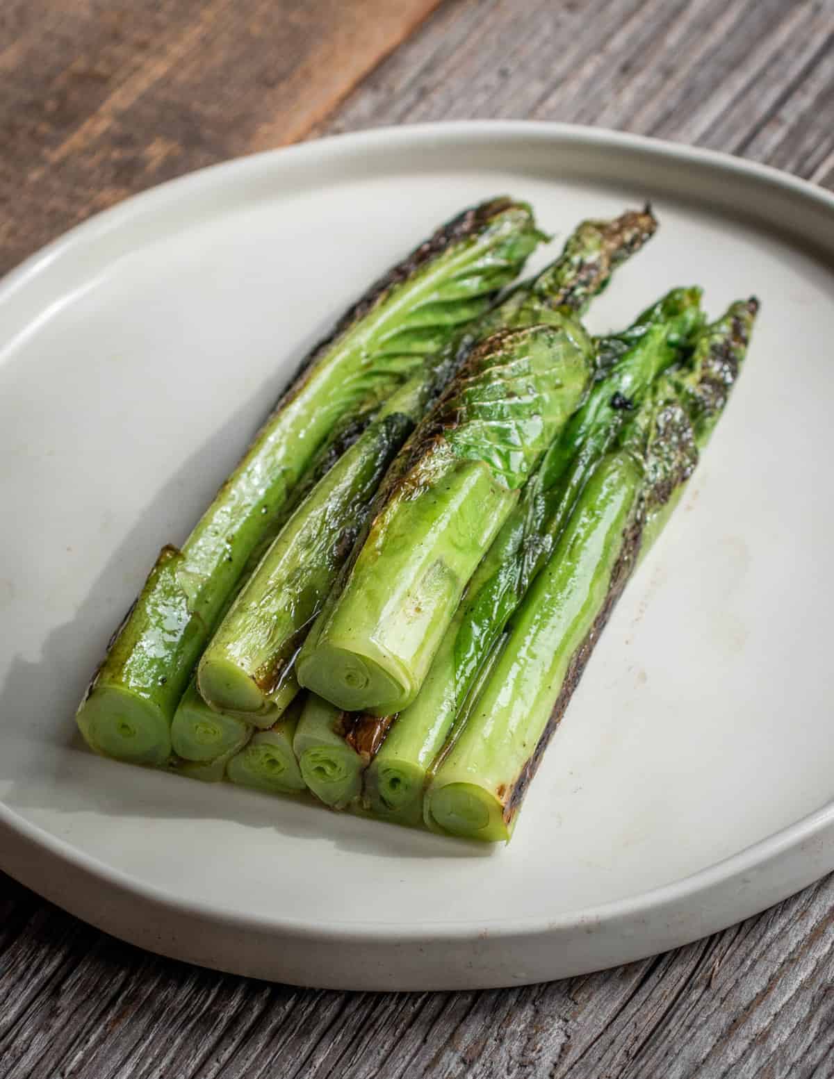 Marinated Hosta Shoots - FORAGER | CHEF