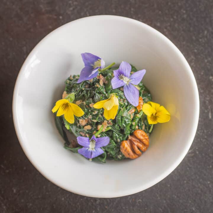 Foraging and Cooking with Violets