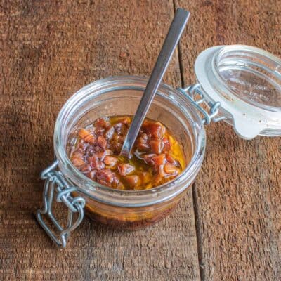 Simple Beefsteak Mushroom Relish - FORAGER | CHEF