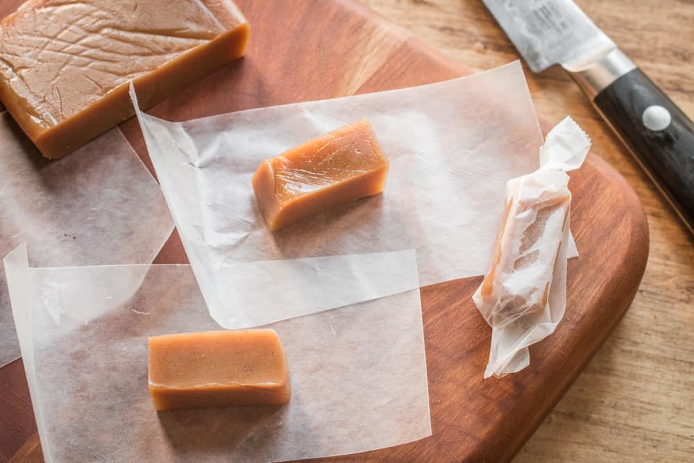 Candy Cap Mushroom Butter Caramels - Forager | Chef
