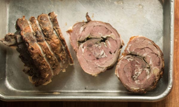 Venison Neck Roast with Mushroom Sauce - Forager | Chef