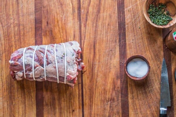 Venison Neck Roast with Mushroom Sauce - Forager | Chef