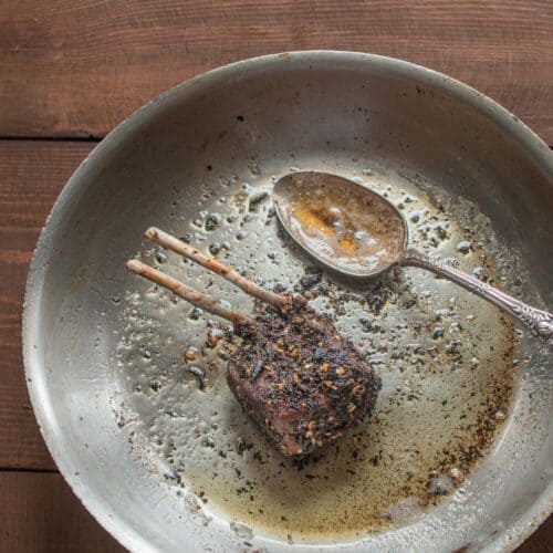 Venison Rib Chops with a Black Trumpet Crust - Forager | Chef