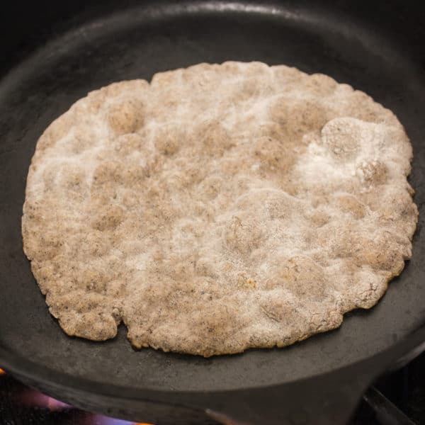 Cactus Seed Flour Sourdough Flatbread Recipe - Forager | Chef