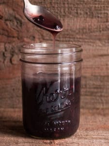 Wild Blueberry Sauce with Sweetfern - Forager | Chef