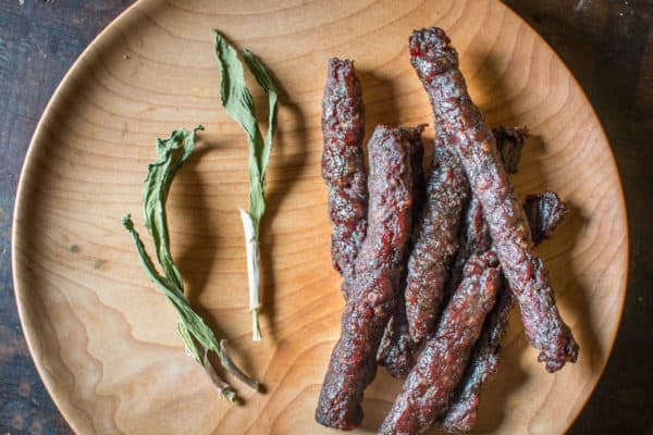 Dried Ramp Leaf Venison Jerky - Forager | Chef