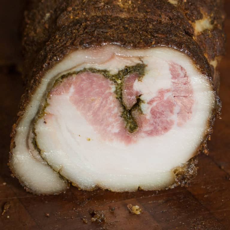 Smoked Cured Pork Shoulder (Ukrainian Salo) - FORAGER | CHEF