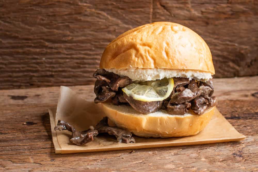 Sicilian Venison Heart Sandwiches (Vastedda) - Forager | Chef