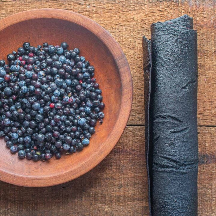 Homemade Blueberry Leather - FORAGER | CHEF
