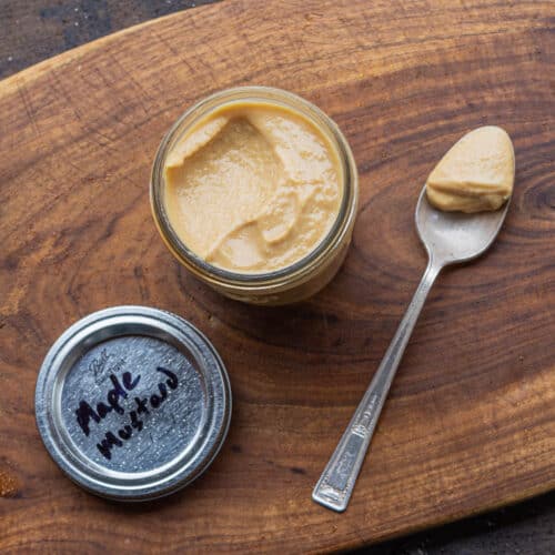 Homemade Maple Mustard Recipe - FORAGER | CHEF