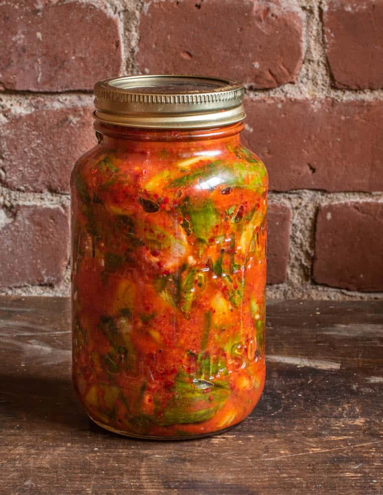 Hosta Shoot Kimchi - Forager | Chef