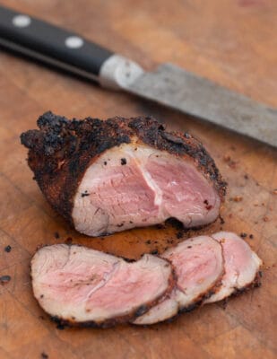Chili-Rubbed Grilled Venison Tri-Tip Steak - Forager | Chef