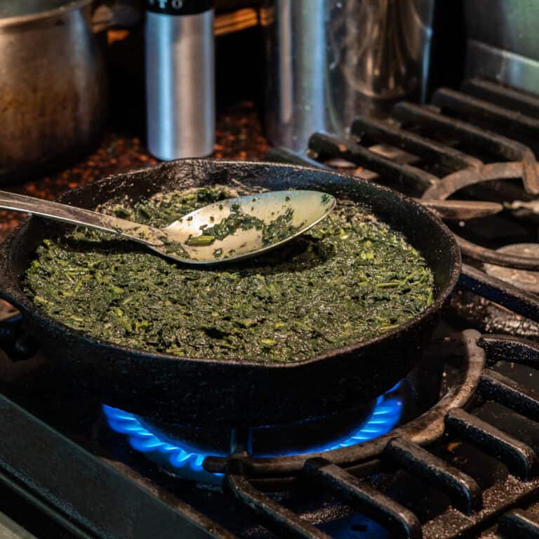 Richard Olney's Stinging Nettle Frittata Recipe