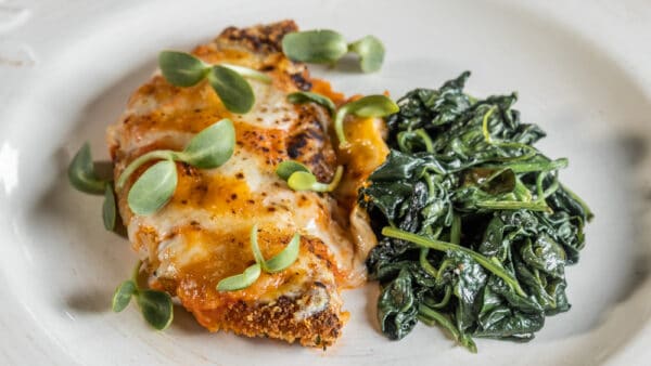 Vegetarian Puffball Mushroom Parmesan - FORAGER | CHEF