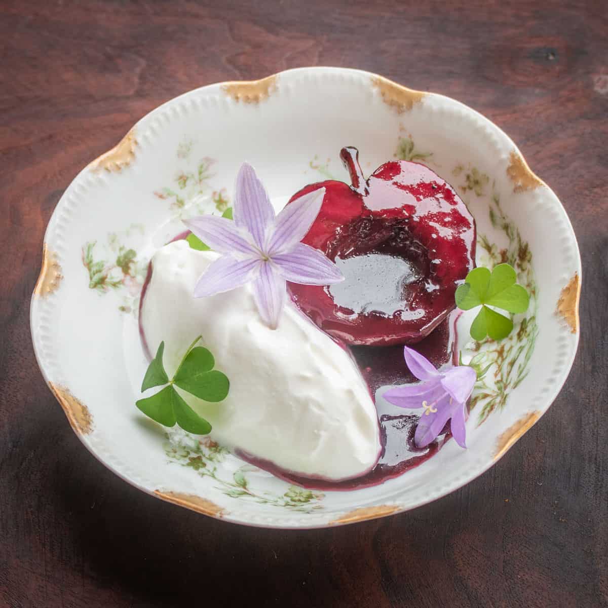 Apples with Wild Grape and Spicebush - Forager | Chef