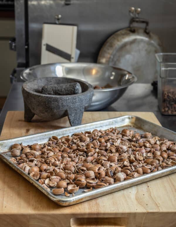 Rustic Maple and Acorn Flour Torte - FORAGER | CHEF