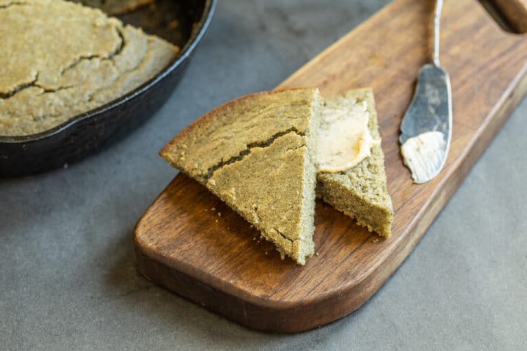 Wild Rice Flour Cornbread - Forager | Chef