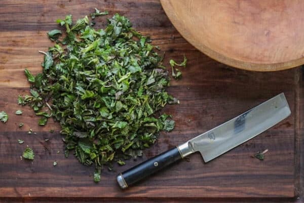 Turkish Nettle Salad (Isirgan Salatasi)