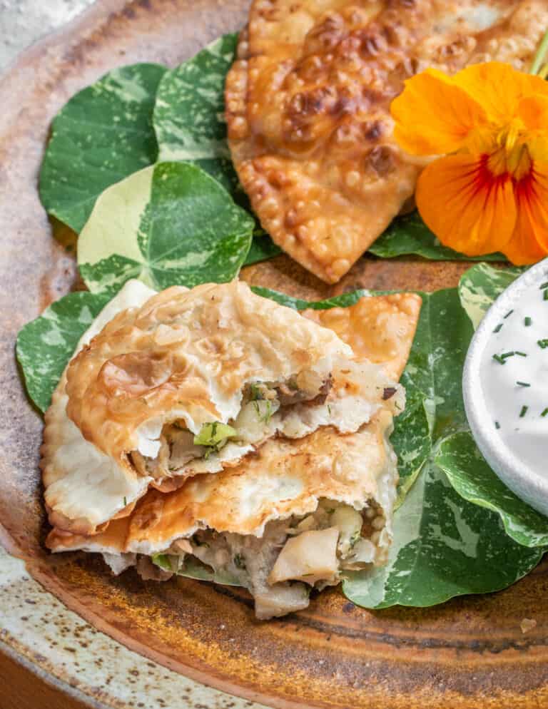 Wild Mushroom Chebureki: Crimean Fried Pastries - Forager | Chef