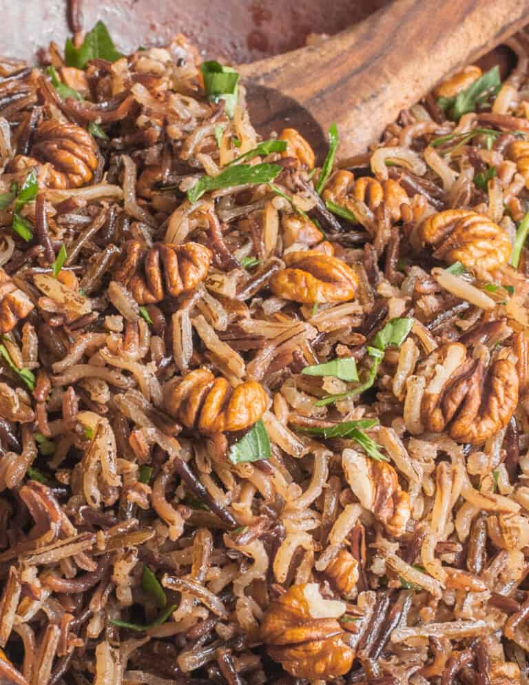 Parched Wild Rice Cooked in Hickory Nut Milk - Forager | Chef