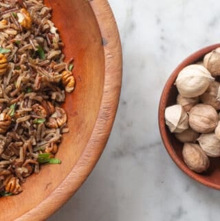 Parched Wild Rice Cooked in Hickory Nut Milk - Forager | Chef