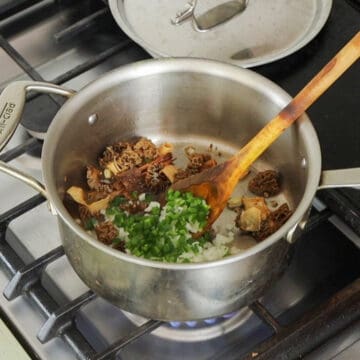 Indian Mushroom Rice (Pilau) -Forager | Chef