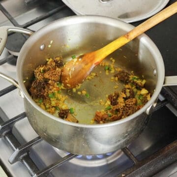 Indian Mushroom Rice (Pilau) -Forager | Chef