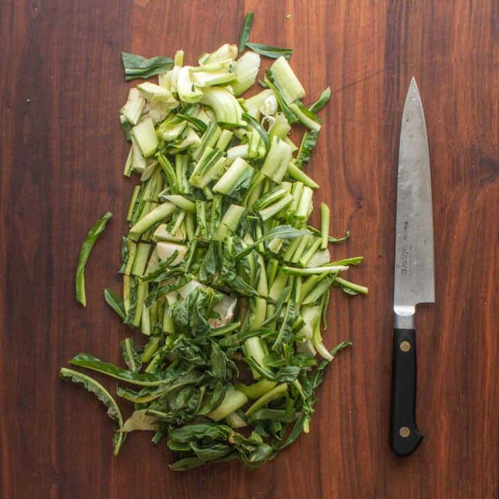 Puntarelle Pasta with Anchovy and Pecorino - Forager | Chef