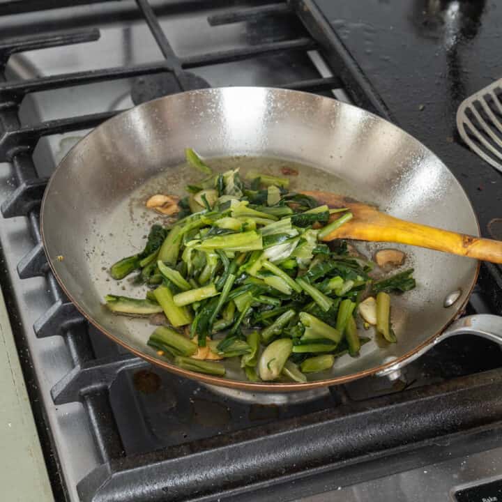 Puntarelle Pasta with Anchovy and Pecorino - Forager | Chef