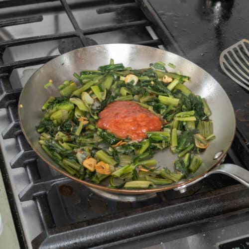 Puntarelle Pasta with Anchovy and Pecorino - Forager | Chef