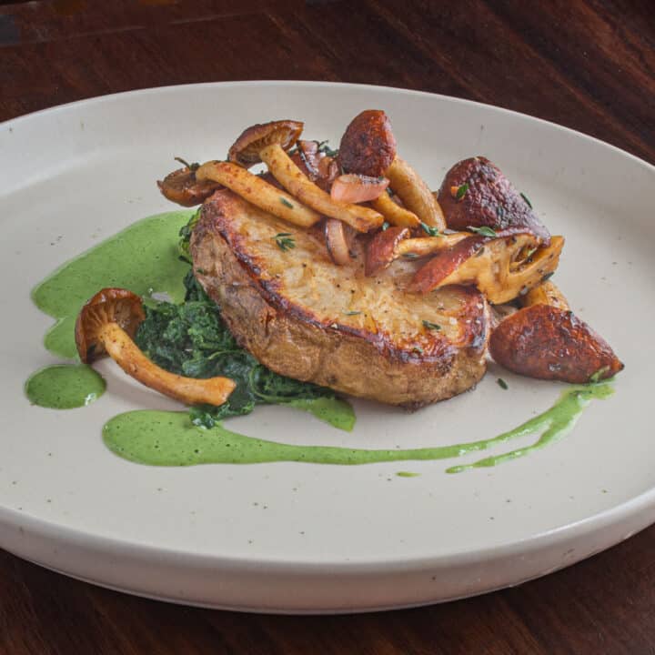 Whole Roasted Celeriac Steak Baked in a Crust - Forager | Chef