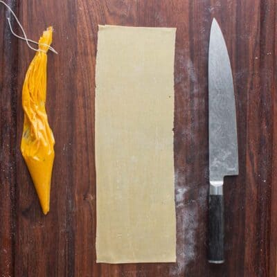 Caramelle: Candy-Shaped Pasta With Squash Filling (Recipe)