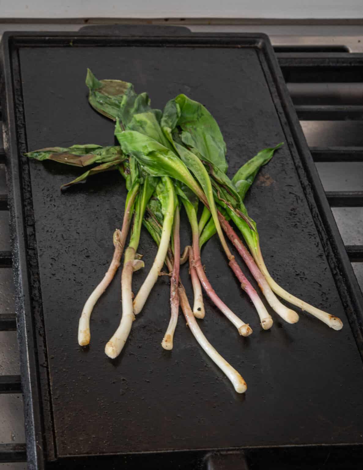 Grilled Ramps - Forager | Chef
