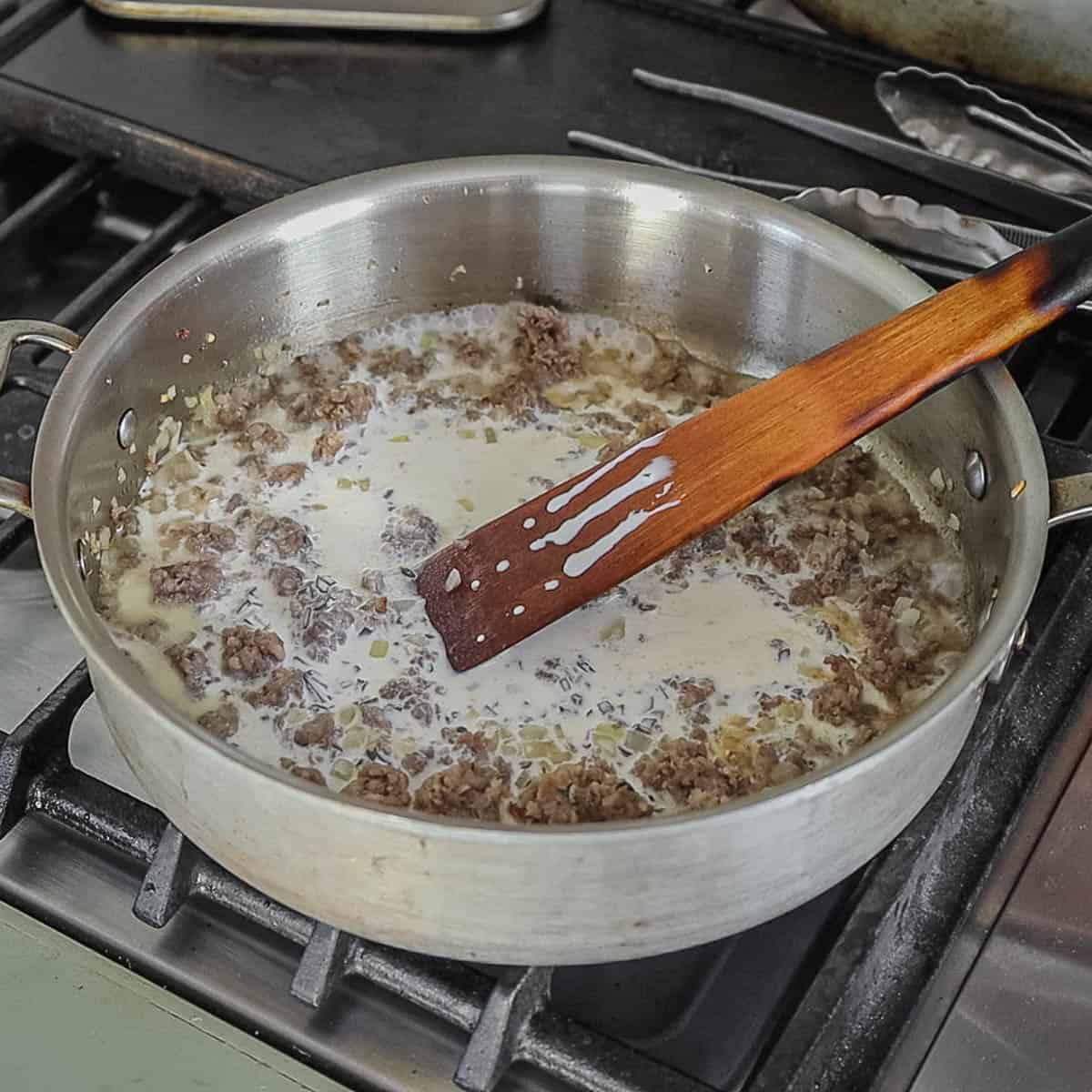 Creamy Rigatoni Pasta alla Norcina - Forager | Chef