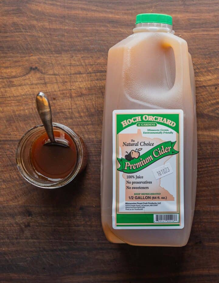 Homemade Apple Molasses (Cider Syrup)