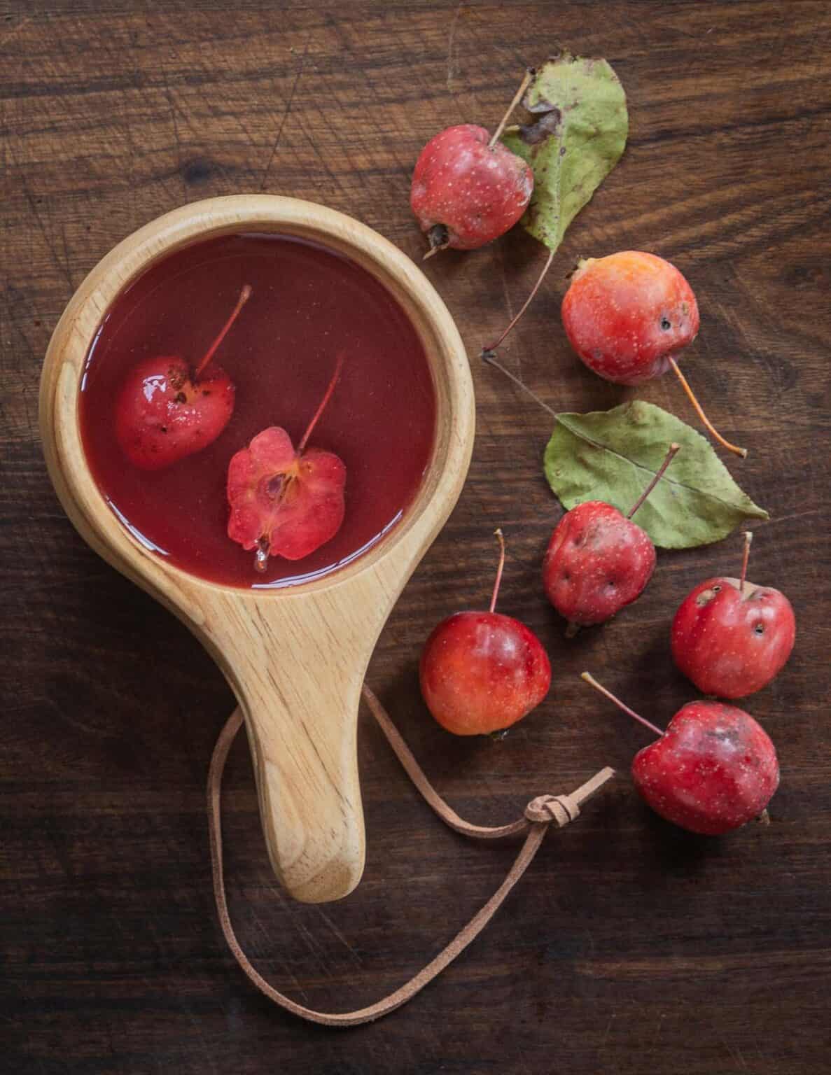 Mulled Crab Apple Cider - Forager | Chef