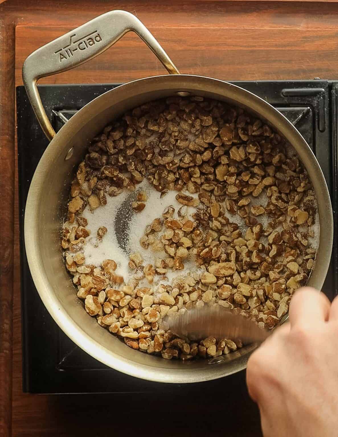 Salted Candied Black Walnuts Recipe - Forager | Chef
