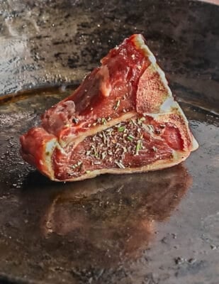 Rosemary Crusted Goat Chops - Forager | Chef