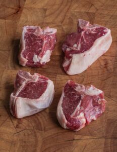 Rosemary Crusted Goat Chops - Forager | Chef