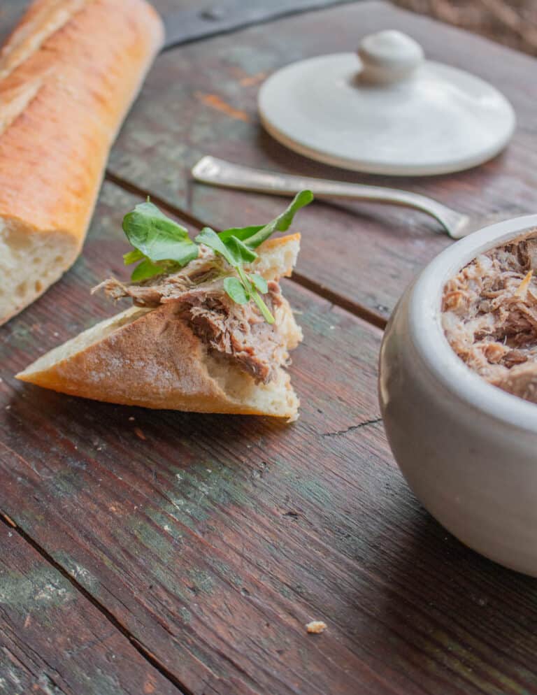 Homemade Rillettes (& Sous Vide Confit) - Forager | Chef