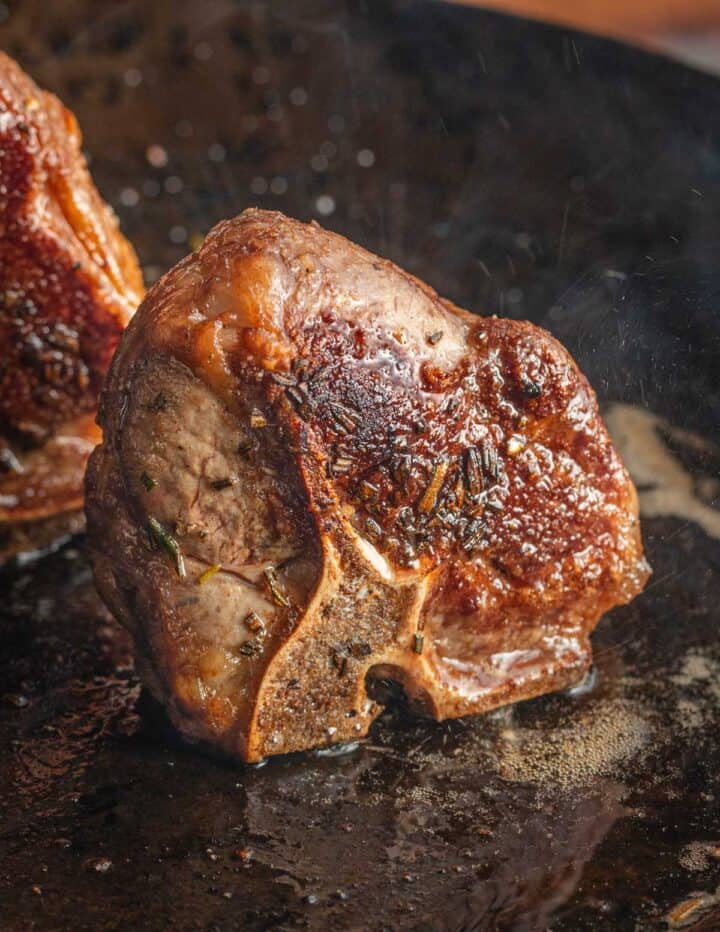 Rosemary Crusted Goat Chops - Forager | Chef