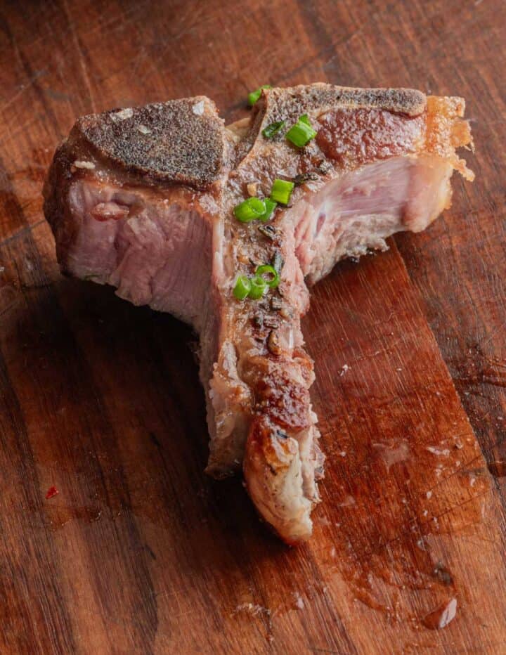 Rosemary Crusted Goat Chops - Forager | Chef