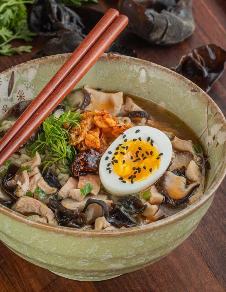Wood Ear Mushroom Ramen - Forager | Chef