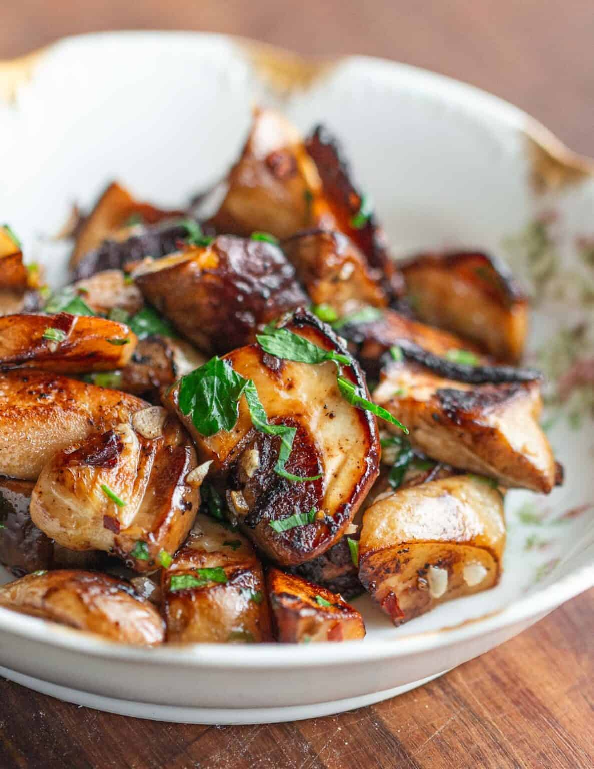 Italian-Style Porcini Mushrooms (Funghi Trifolati)