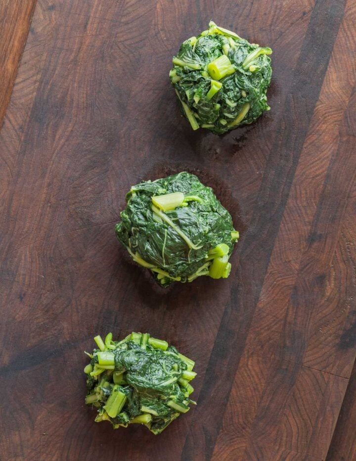 Southern-Style Polk Salad with Eggs + Bacon (Poke Salad Recipe)